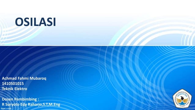 Osilasi | PPTX