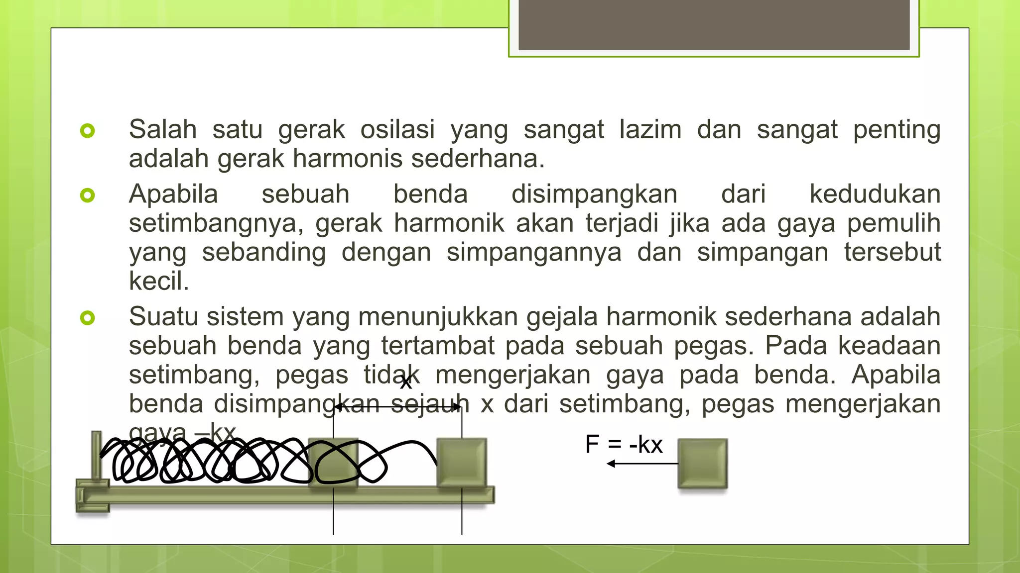 Osilasi sistem | PPTX