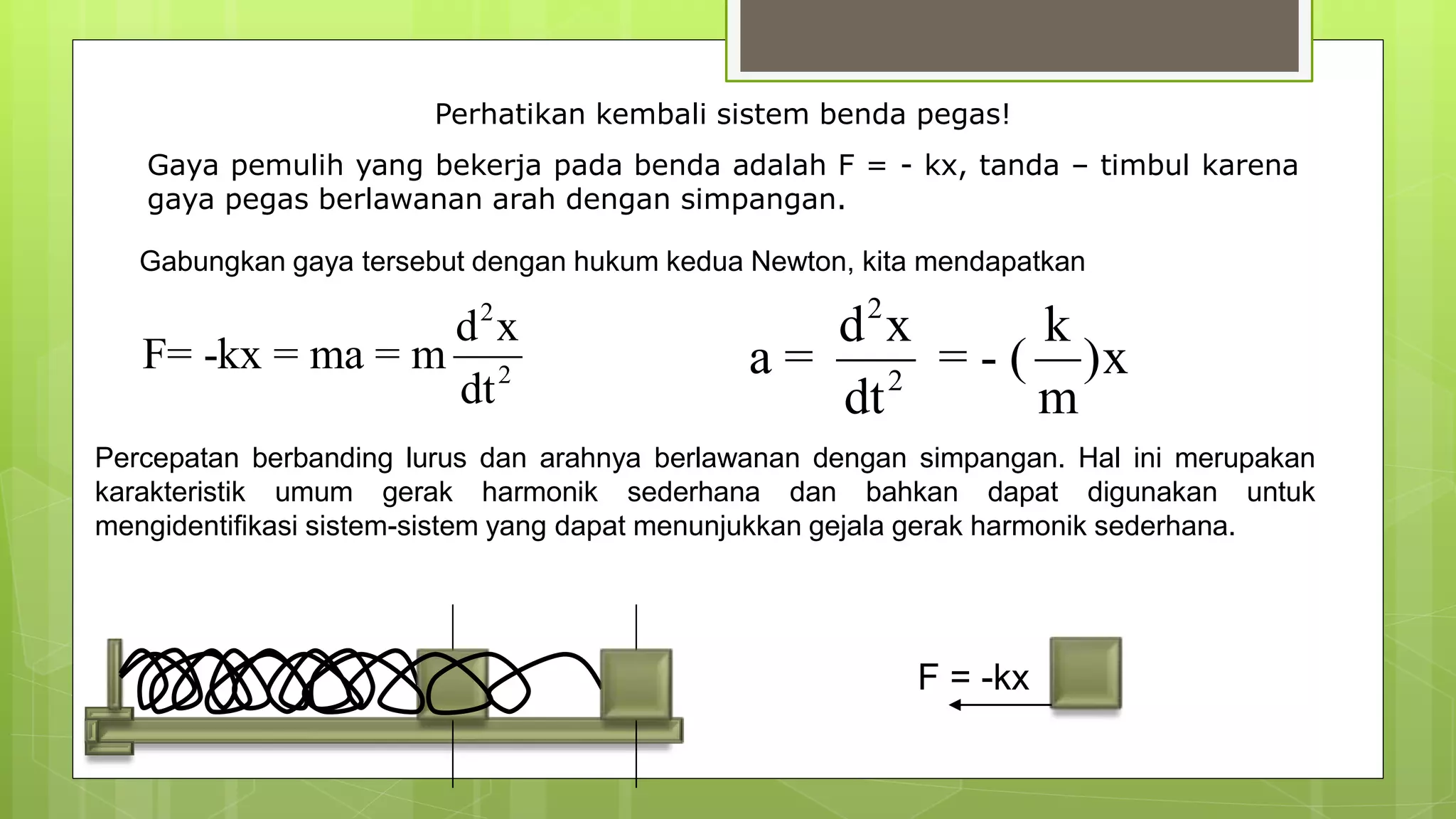 Osilasi sistem | PPTX