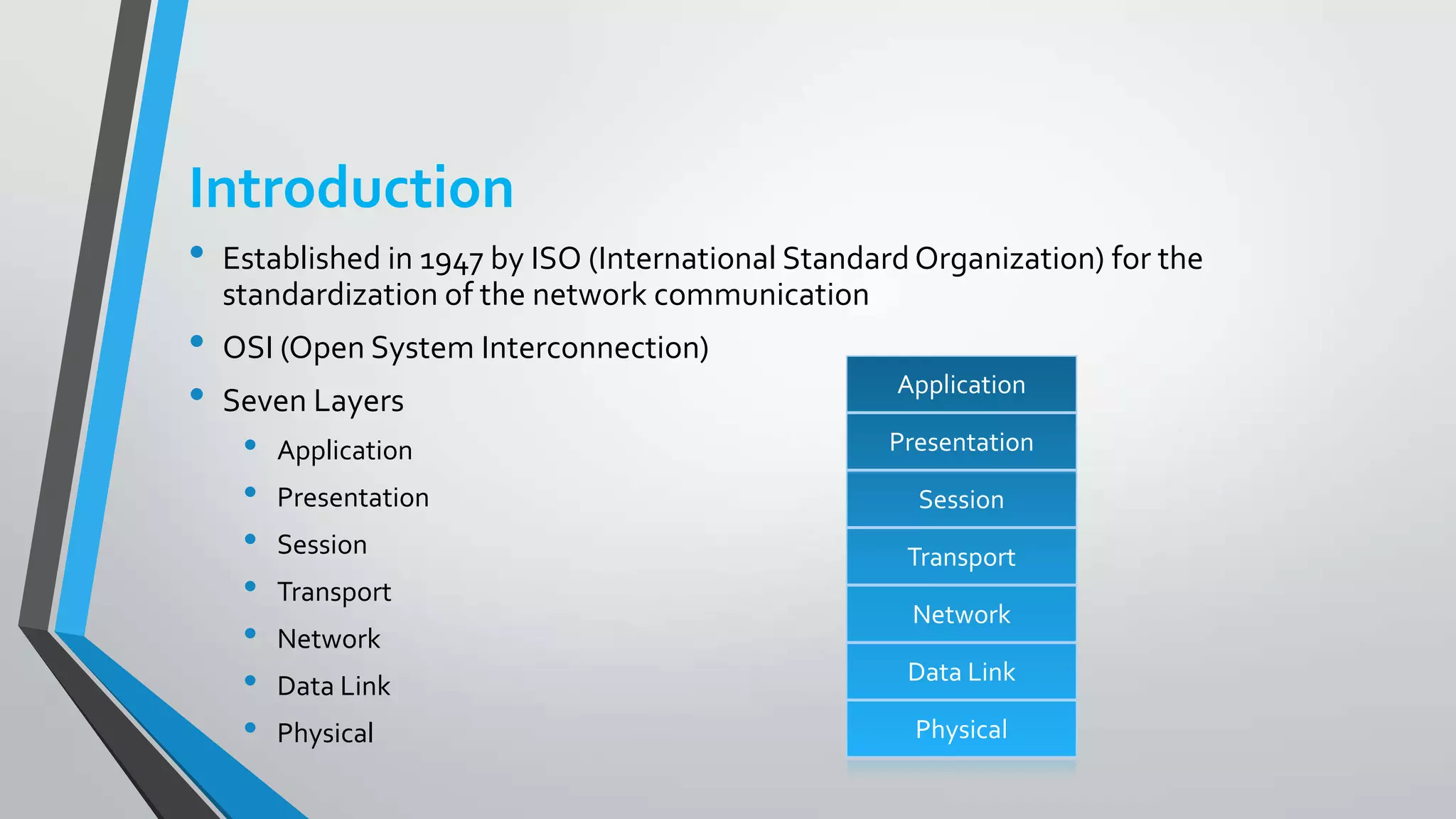 Osi layer | PPTX | Computer Networking | Computing