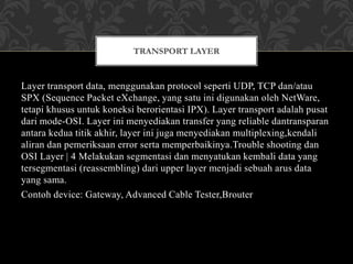 Osi layer | PPT