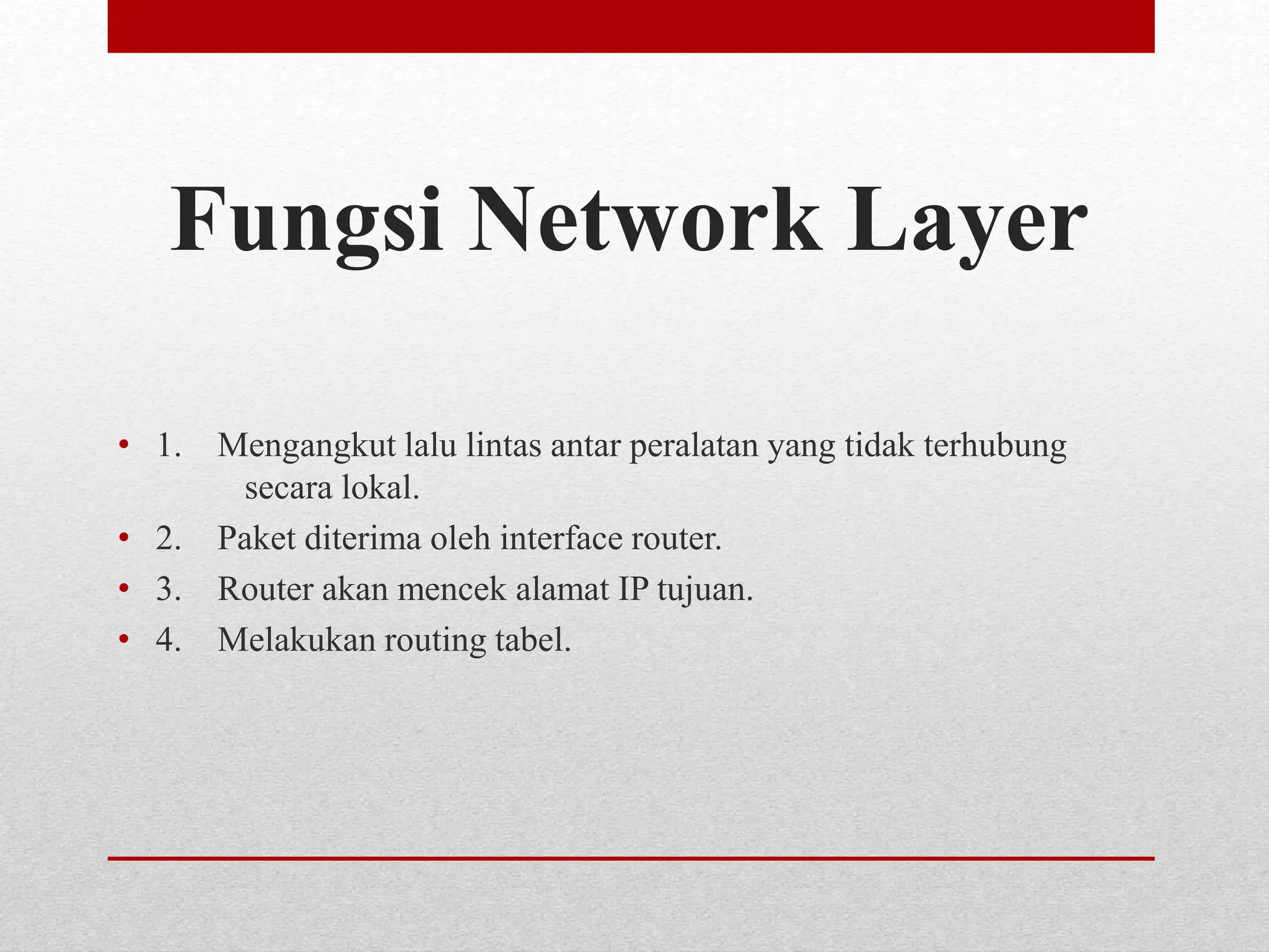 Materi osi layer jaringan komputer kelas XI | PPTX