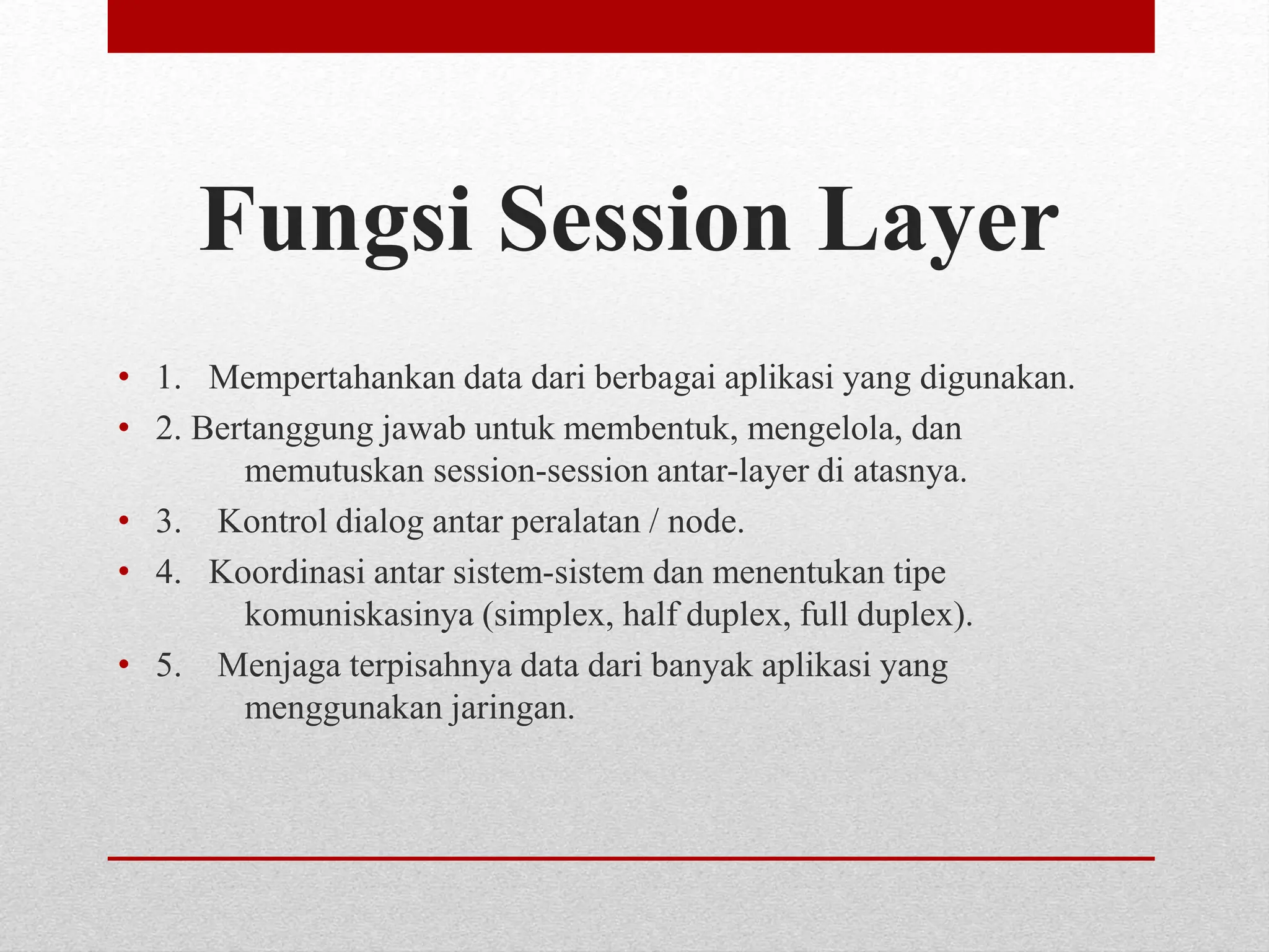 Materi osi layer jaringan komputer kelas XI | PPTX