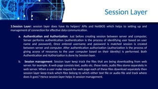 OSI layer which is discussed below in detail | PPT