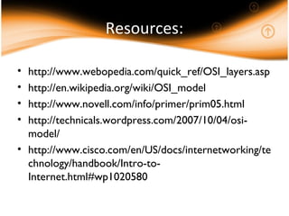 OSI Layers | PPT