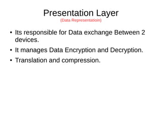 OSI LAYERS | ODP
