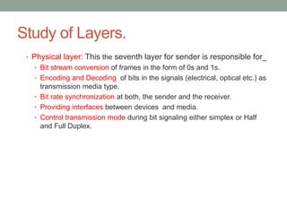 OSI layers | PPT