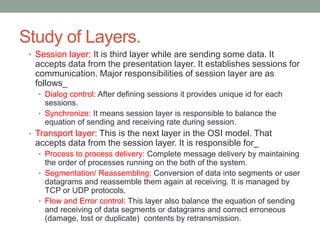 OSI layers | PPT