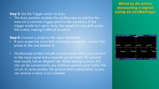 How tu use an oscilloscope | PPT