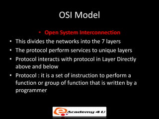 Osi model | PPTX