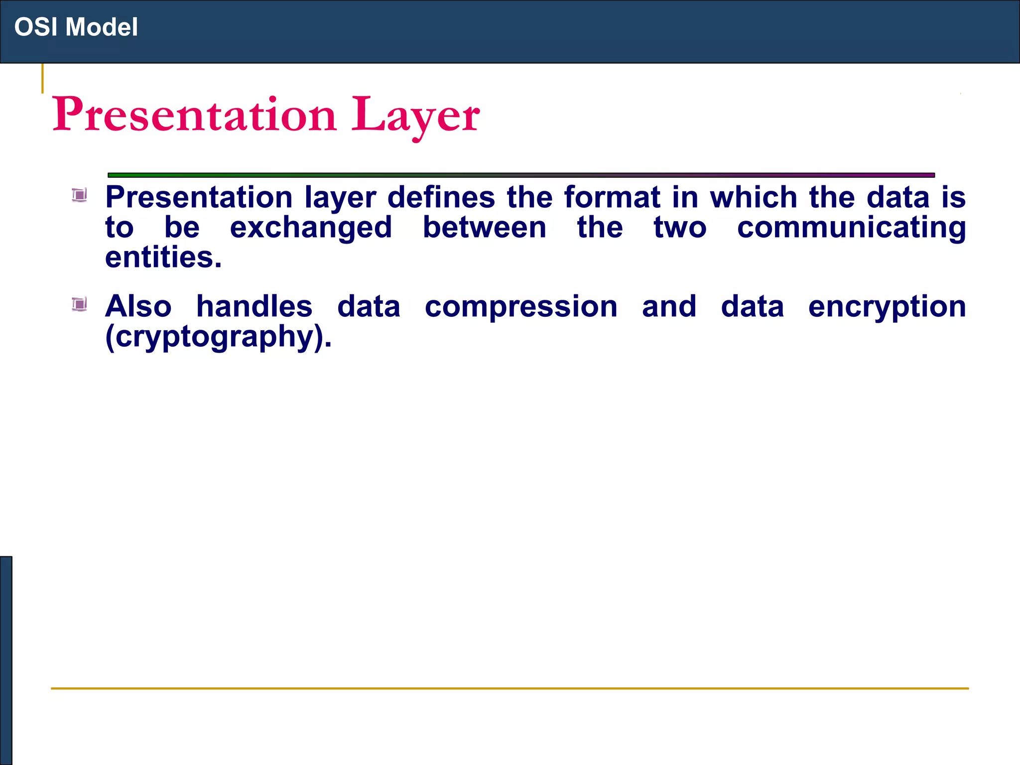 Osi model | PPT