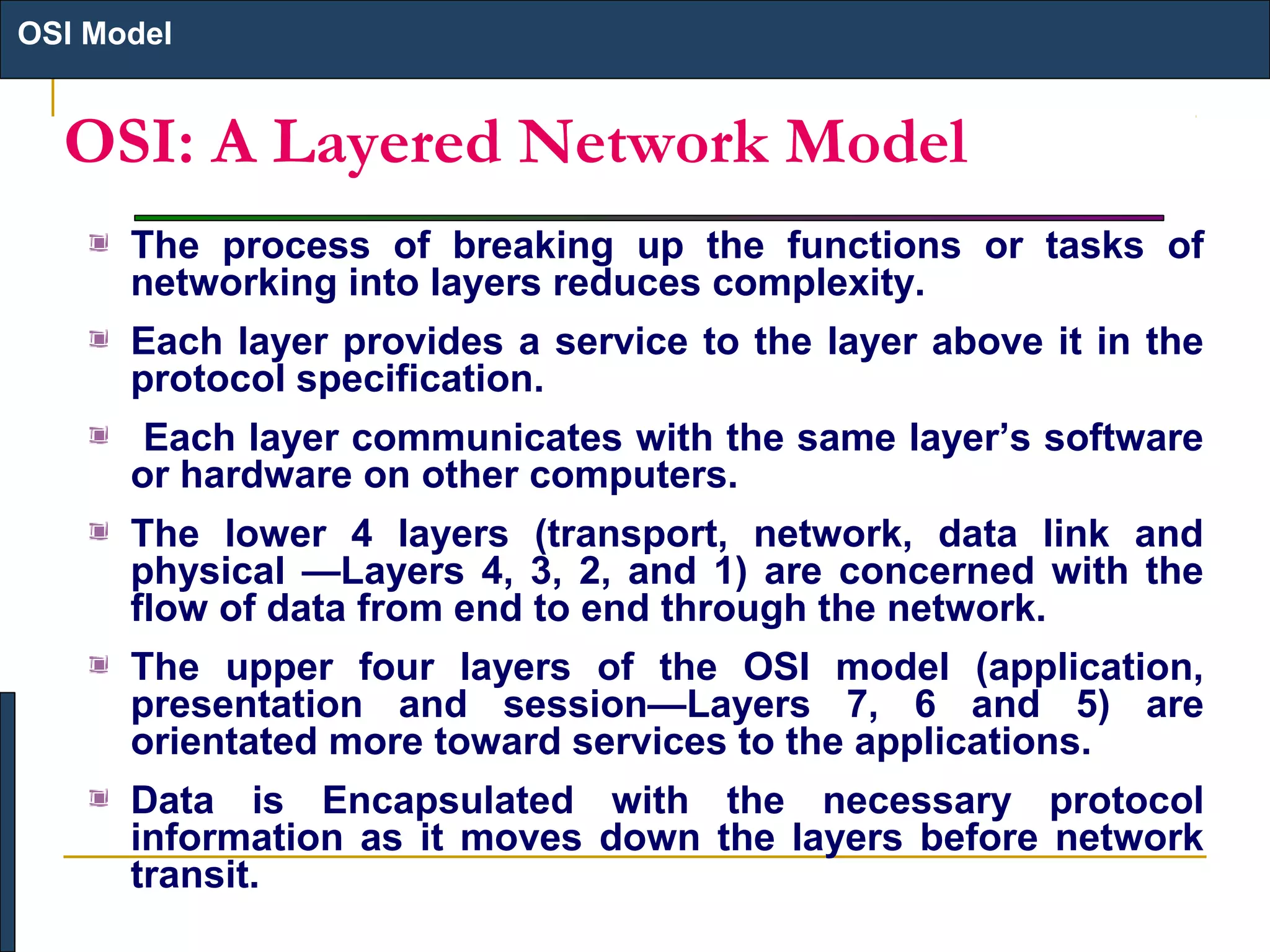 Osi model | PPT