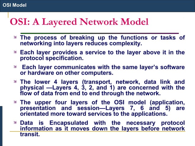 Osi model | PPT