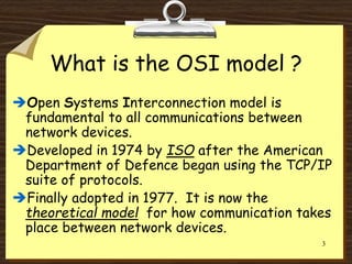 Complete Osi Model Explained | PPSX