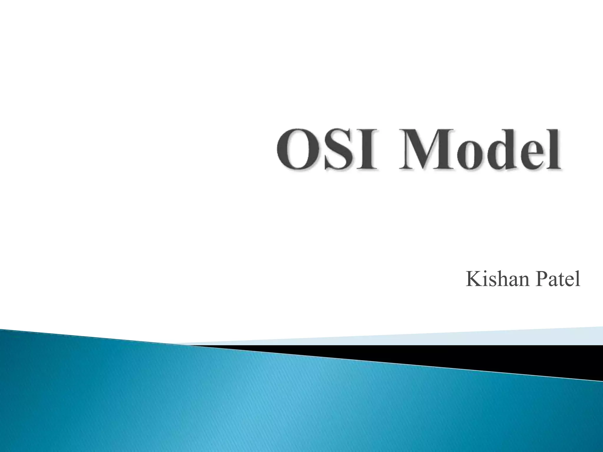 Osi model | PPT