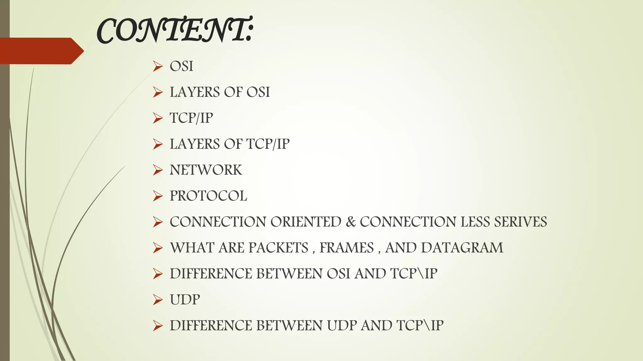 Osi model | PPTX