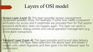 Osi model | PPTX