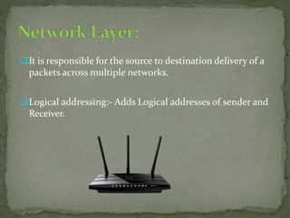 OSI Model - Open Systems Interconnection | PPTX