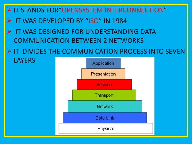 Osi model | PPT