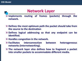 Osi model | PPT