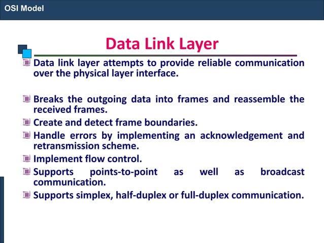 Osi model | PPT