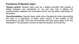 The OSI model | PPTX