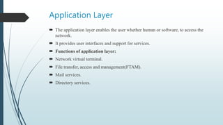 osi model.pptx | Operating Systems | Computer Software and Applications