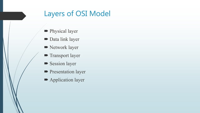 osi model.pptx | Operating Systems | Computer Software and Applications