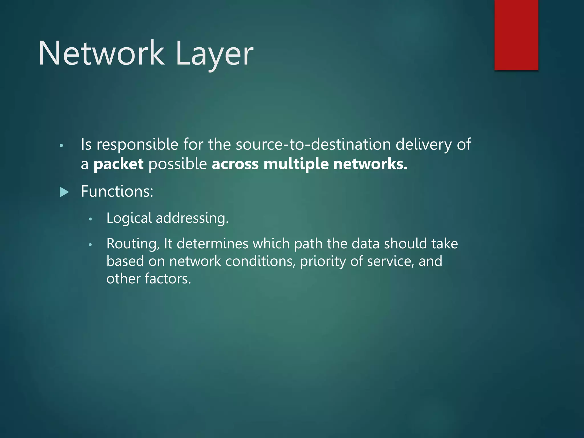 OSI model.pptx | Computer Networking | Computing