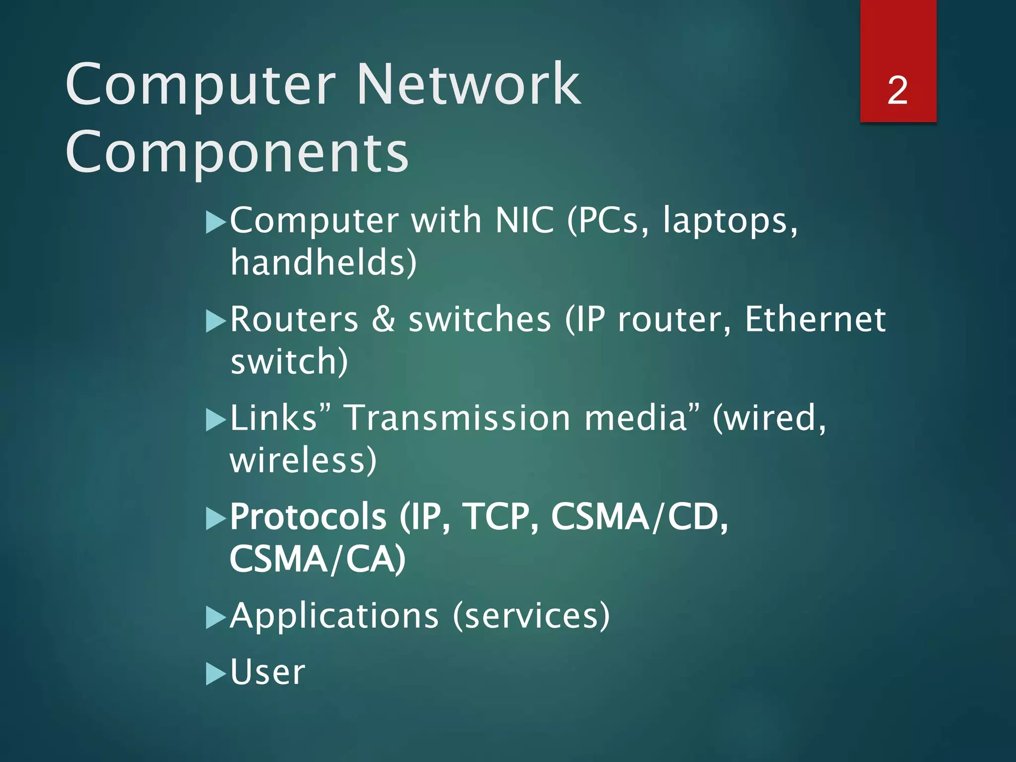 OSI model.pptx | Computer Networking | Computing
