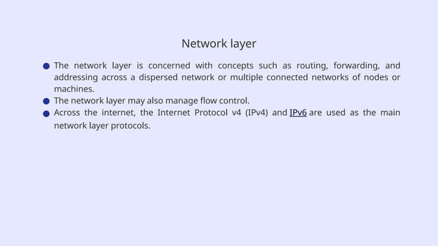 The Open Systems Interconnection model. It's is bases on network system ...
