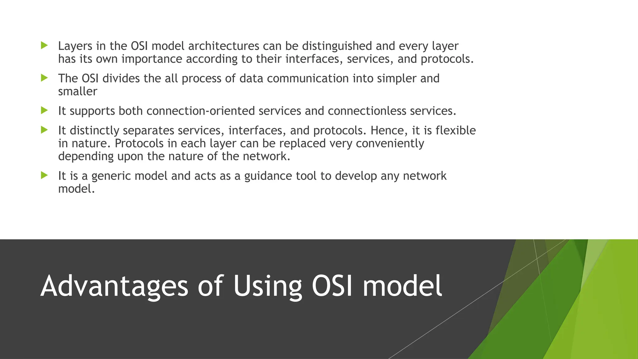 Open Systems Interconnections Model - 7 layers | PPTX