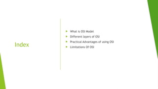 Open Systems Interconnections Model - 7 layers | PPT
