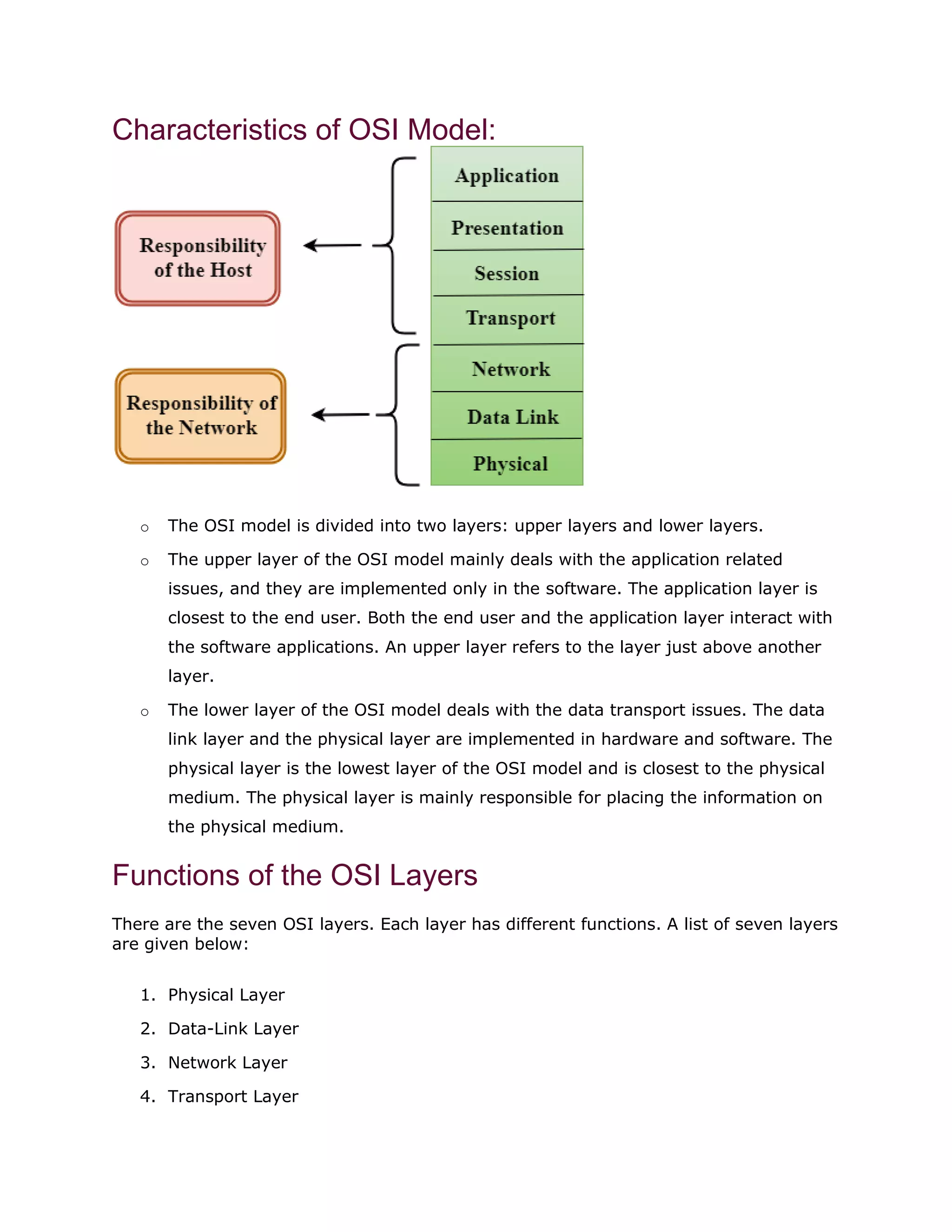 Osi model | PDF
