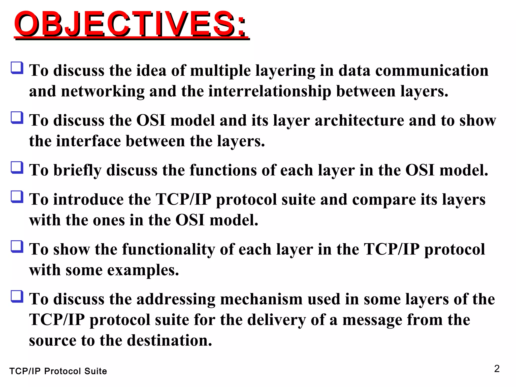 OSI MODEL | PPT | Computer Networking | Computing