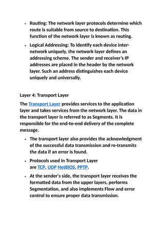Comprehensive Overview of the OSI Model: Understanding Network ...