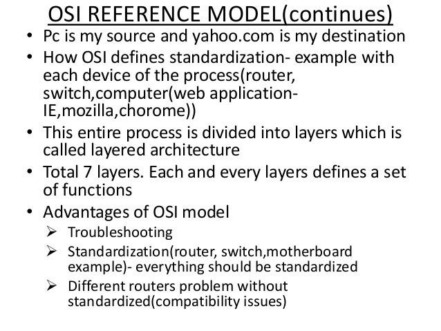 Advantages And Disadvantages Of Osi Model - Design Talk