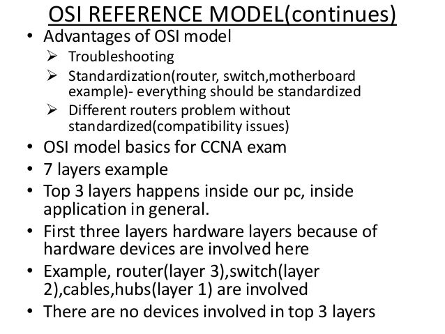 Disadvantages Of Osi Model - Design Talk