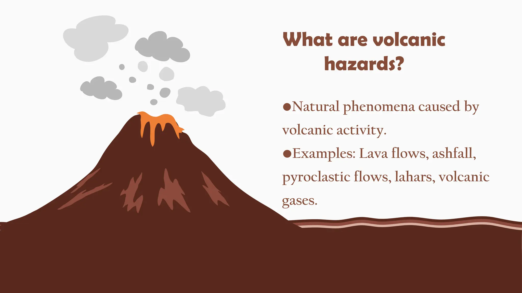 Before, during and after volcanic eruption | PPTX