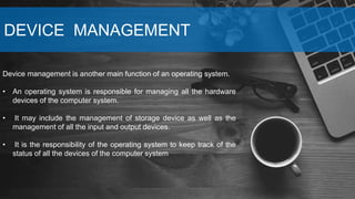 Operating system and installation | PPTX