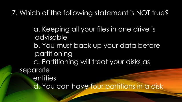 OS Installation with Disk partitioningppt.pptx | Operating Systems | Computer Software and ...