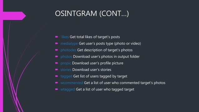 Osint {open source intelligence } | PPTX | Internet | Computing