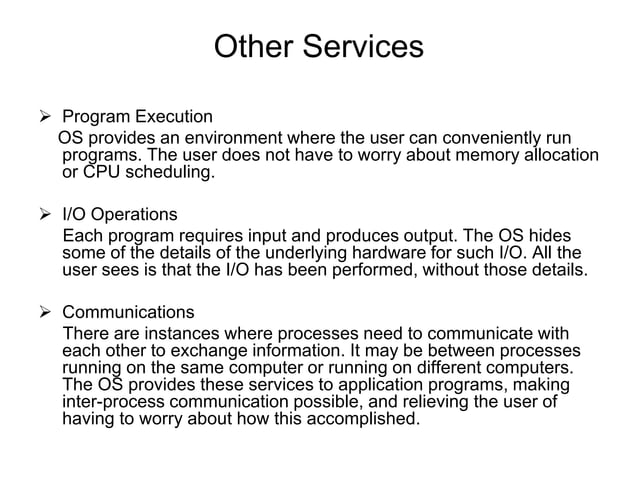 Osintroppt Operating System Introduction Ppt
