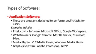 operating system introduction (software) | PPT