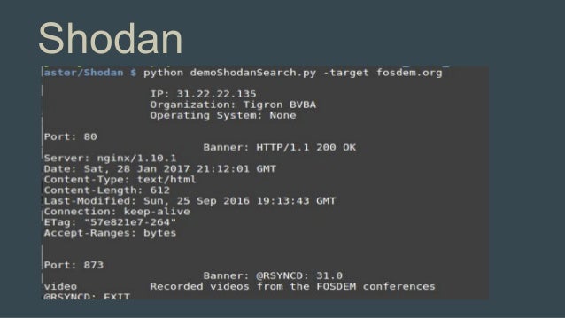 OSINT tools for security auditing [FOSDEM edition]