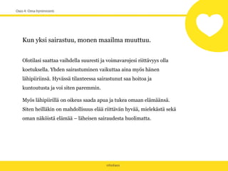 4. Oma hyvinvointi | PPT