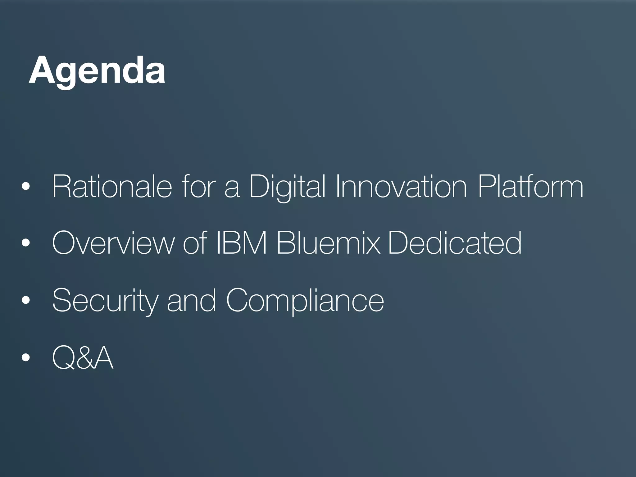 IT Roadmap Atlanta Deliver on your innovation goals with IBM Bluemix | PPT