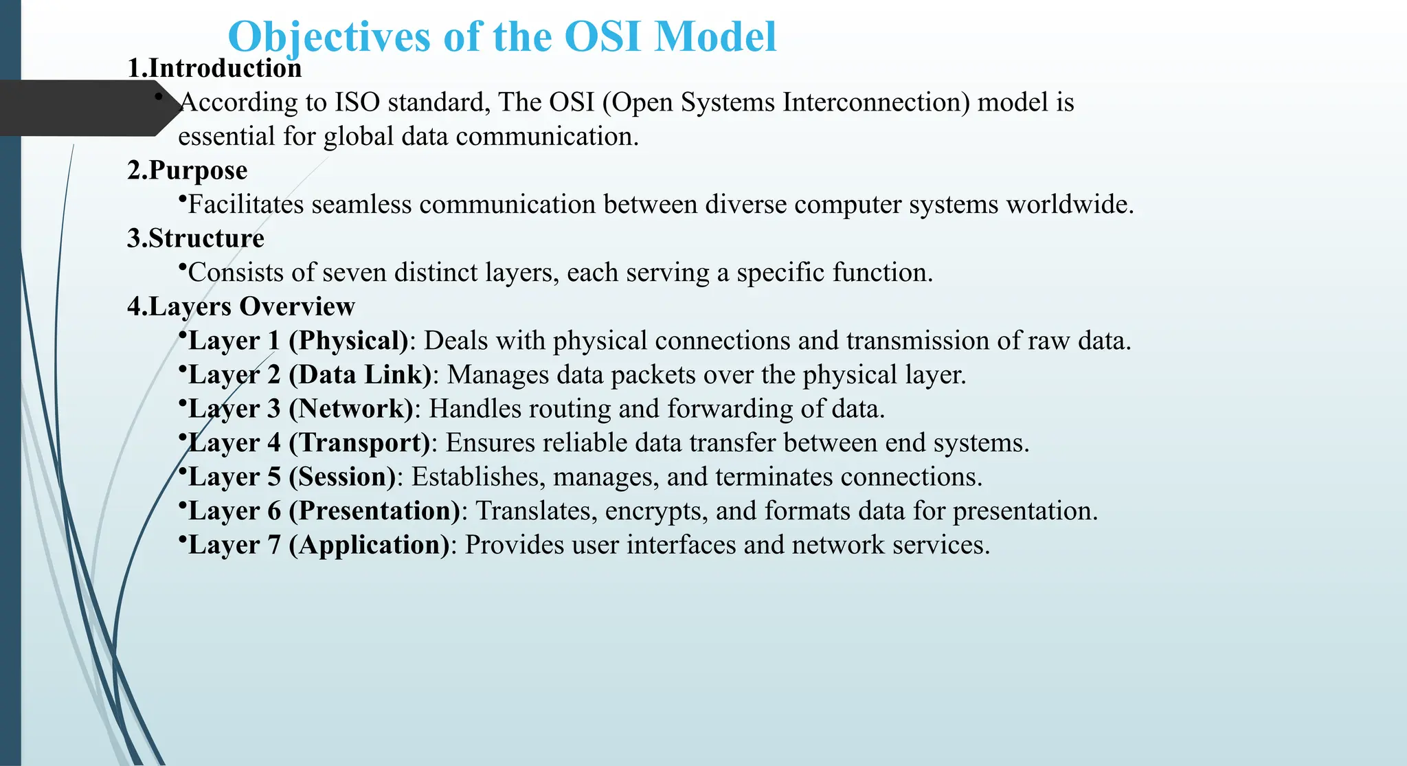 OSI reference model and the TCP/IP reference model | PPT