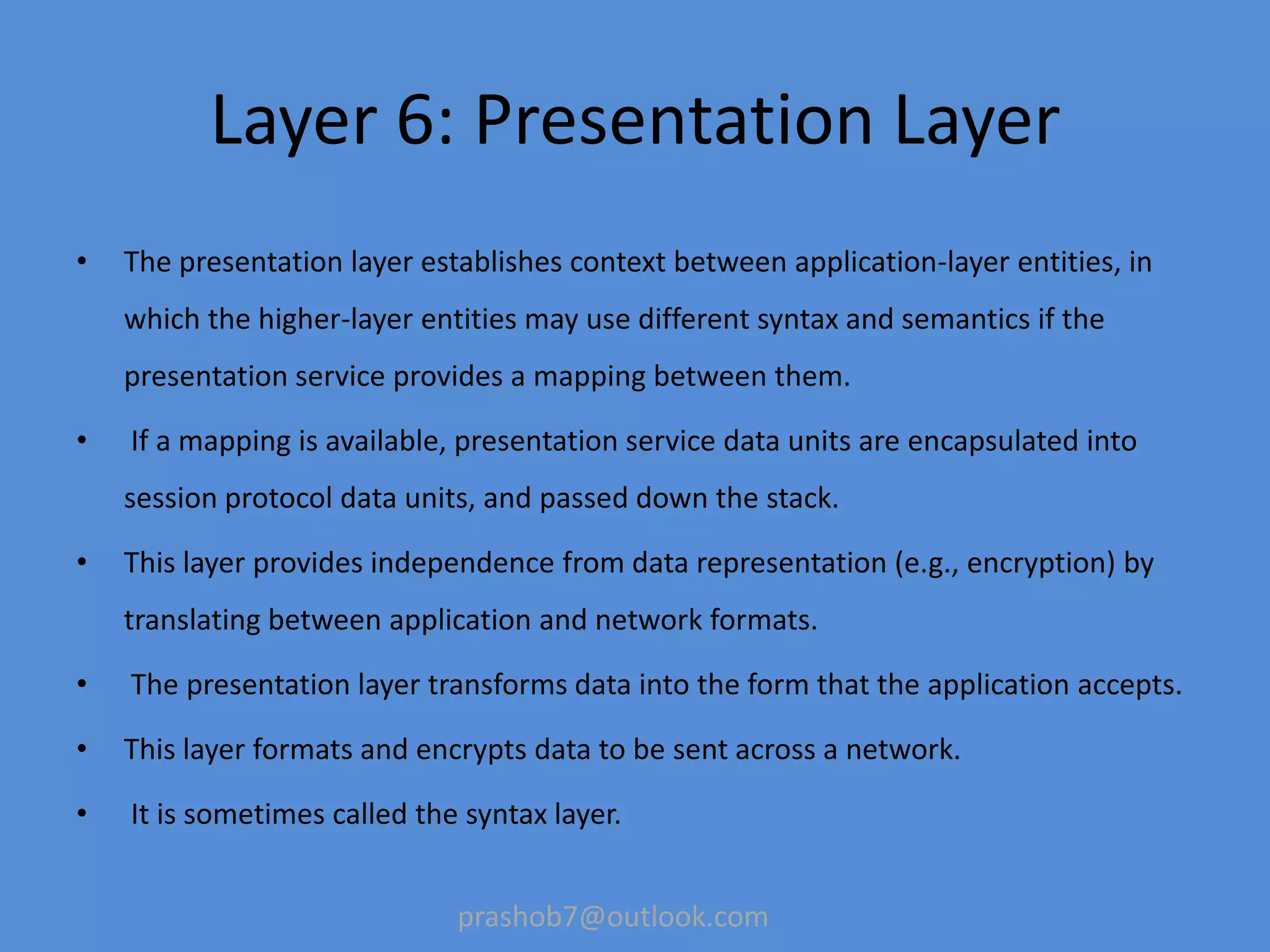 Osi reference model | PPTX