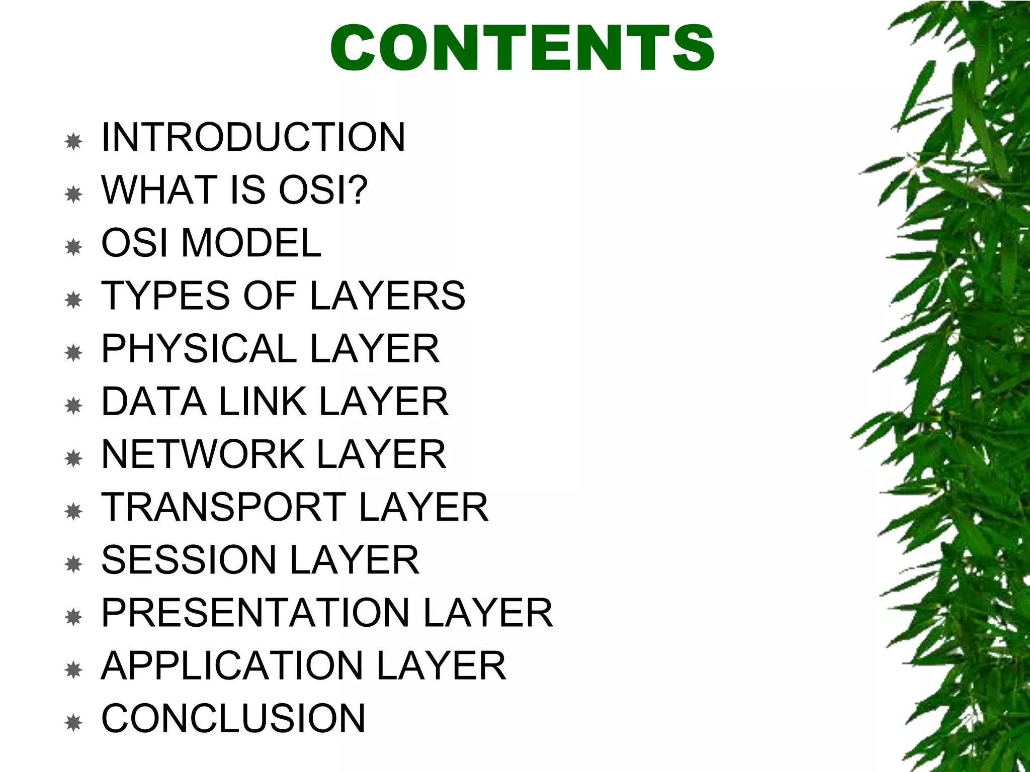 Osi reference model | PPTX